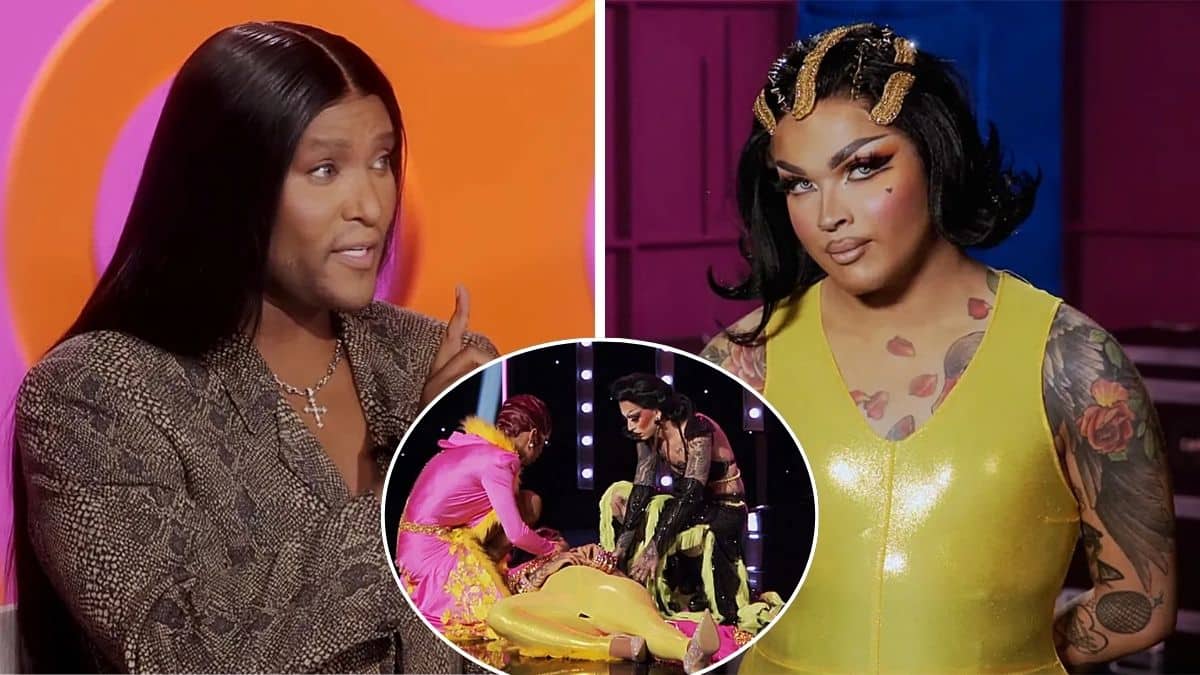 Untuck Briar Blush Fainting on RuPaul's Drag Race - Taste of Reality