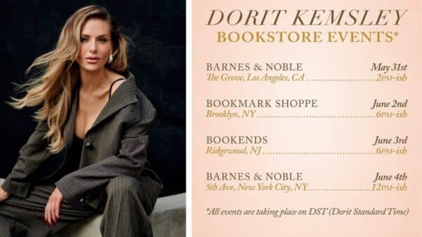 Chronically Late Dorit Kemsley Garnered Mixed Reviews For Book Tour ...